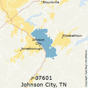 Johnson City (zip 37601), TN